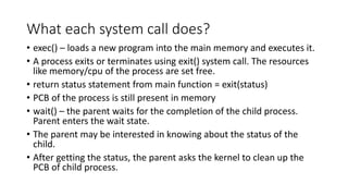 Process management in operating system | process states | PCB | FORK ...