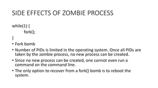 Process management in operating system | process states | PCB | FORK ...