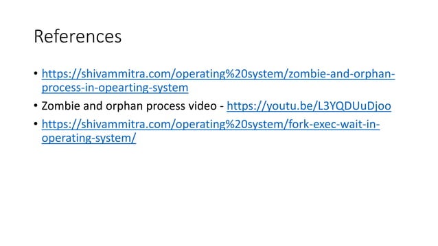 Process management in operating system | process states | PCB | FORK ...