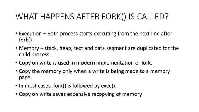 Process Management In Operating System Process States Pcb Fork Zombie And Orphan 