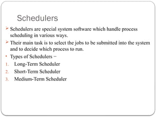 Process Management of Operating Systems. | PPTX