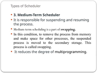 Process Management of Operating Systems. | PPTX
