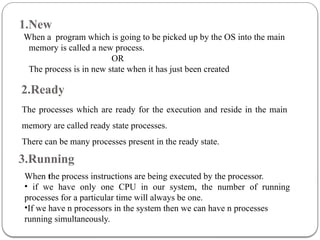 Process Management of Operating Systems. | PPT
