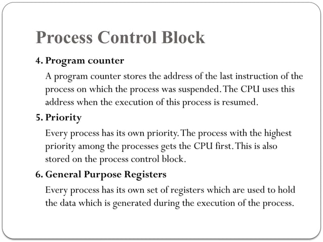 Process Management of Operating Systems. | PPTX