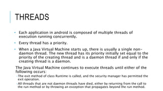 Process Management in Android | PPTX