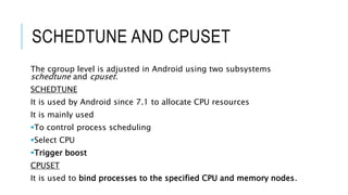 Process Management in Android | PPTX