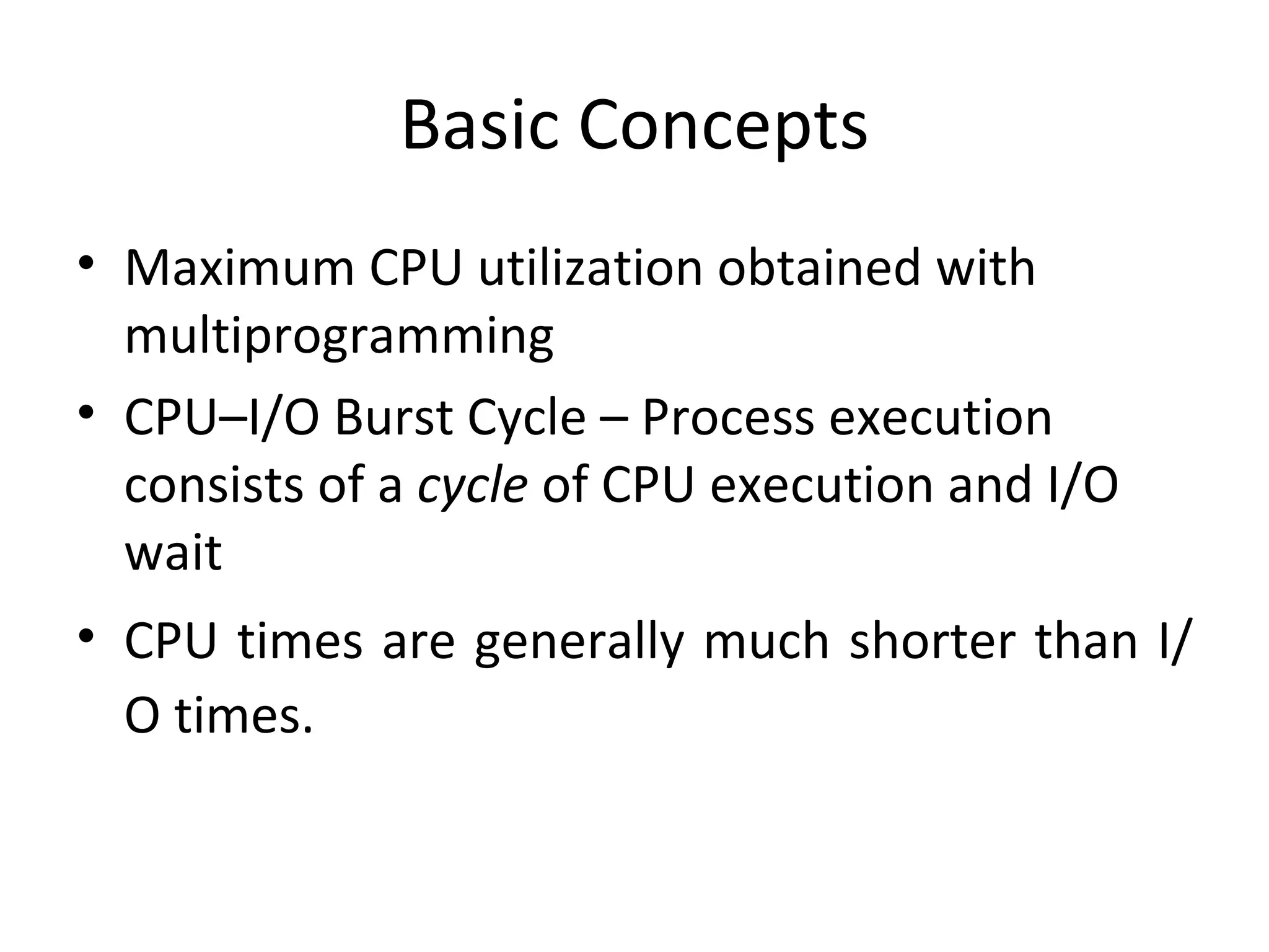 Process management in os | PPT