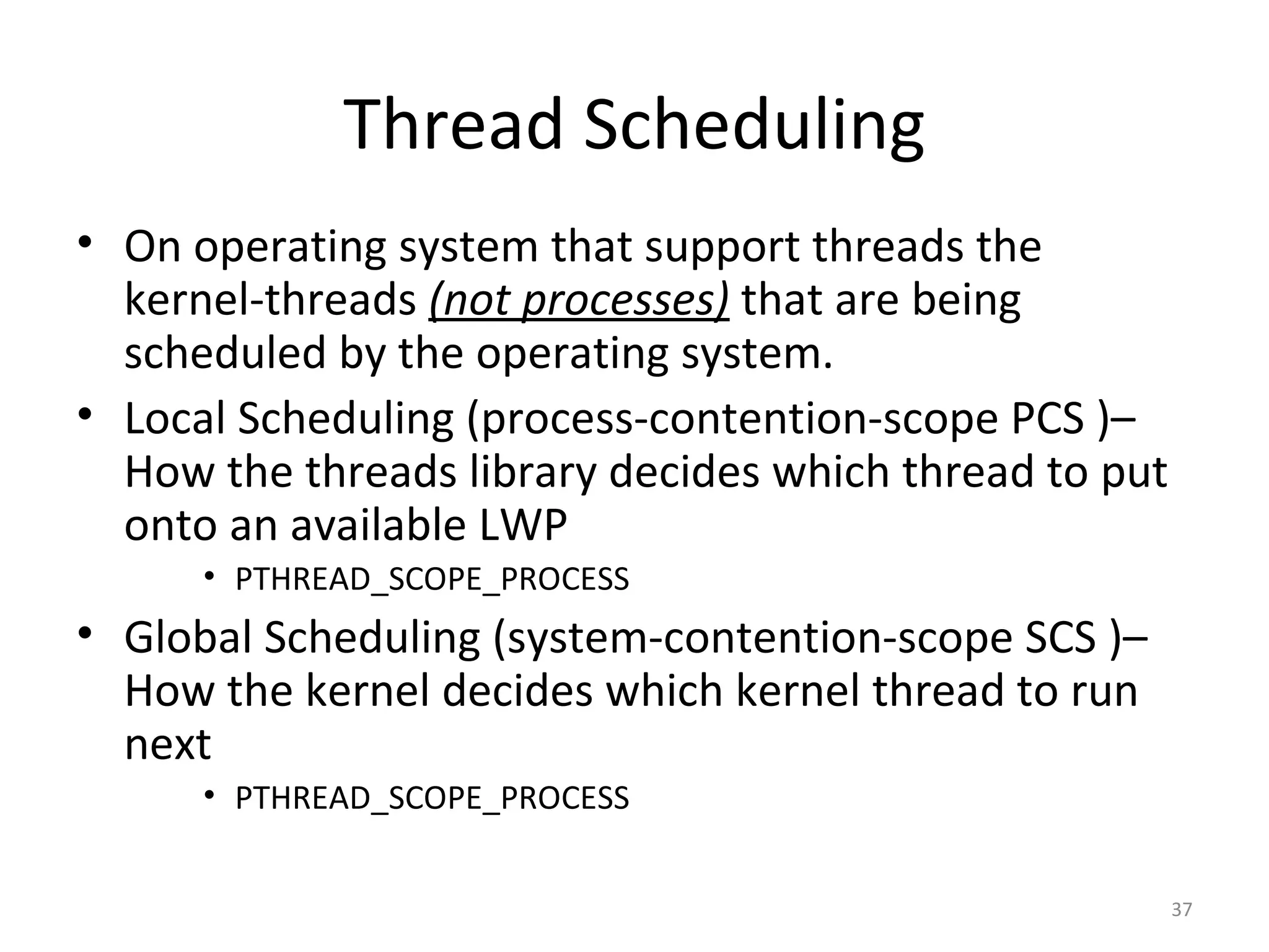 Process management in os | PPT