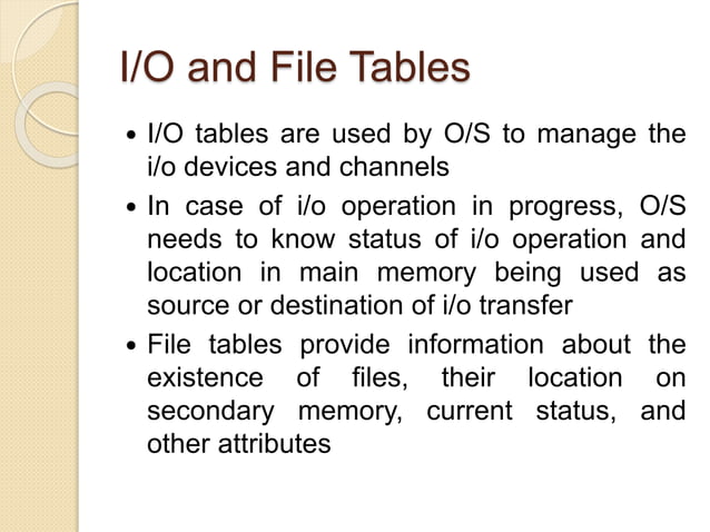 Process management os concept | PPTX | Operating Systems | Computer ...
