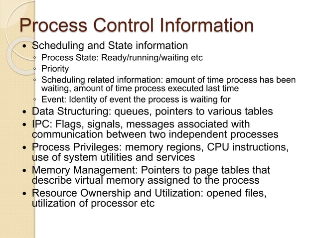 Process management os concept | PPT