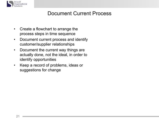 Process Mapping | PPTX | Technology & Computing