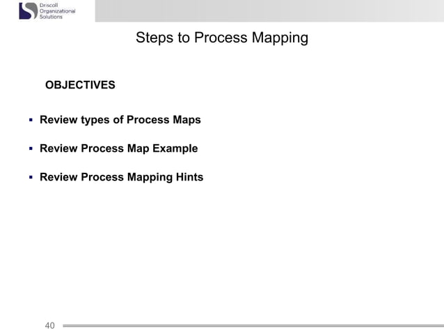 Process Mapping | PPTX | Technology & Computing