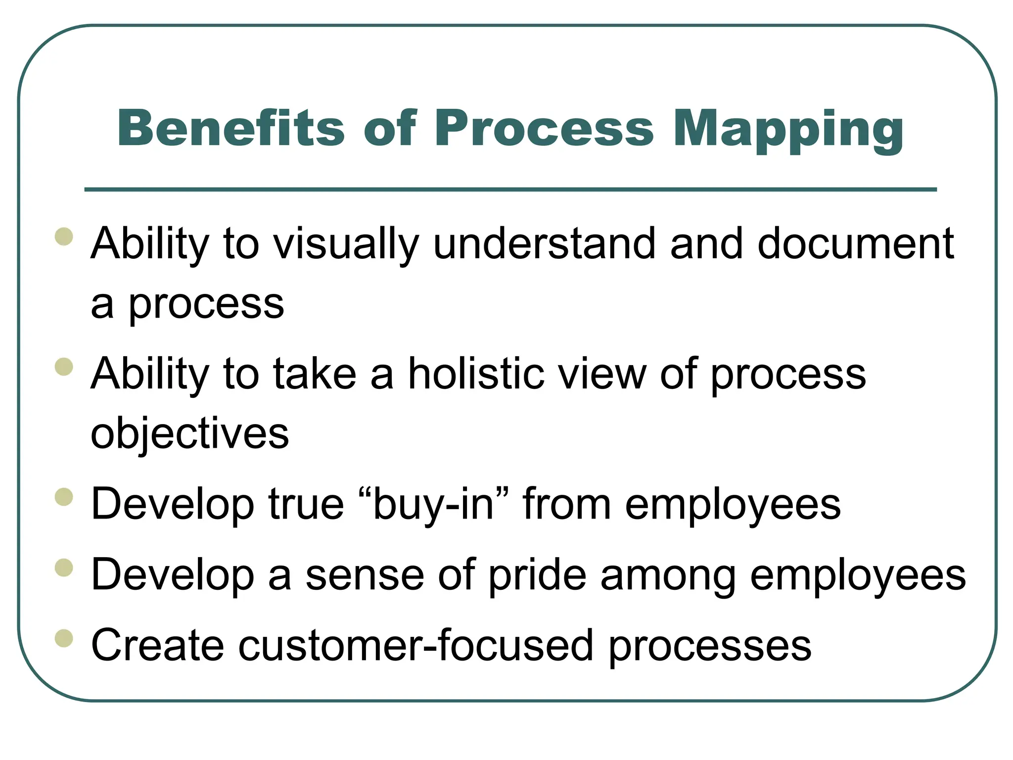 process mapping.ppt for manufacturing guidance | PPT