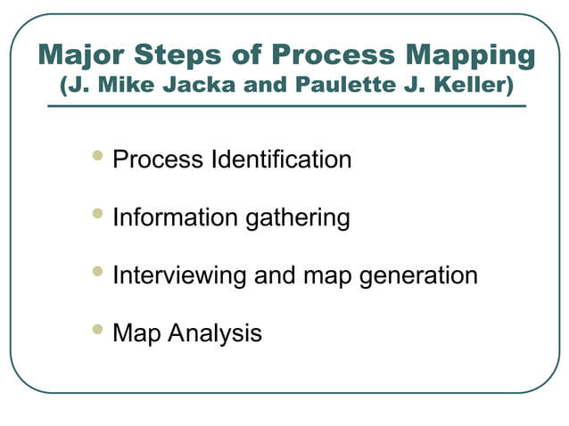 process mapping.ppt for manufacturing guidance | PPT