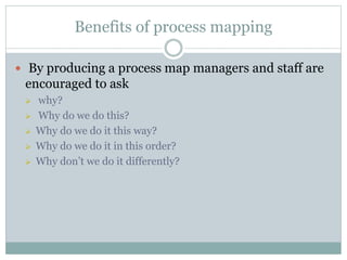 Process mapping --- business process reengineering | PPTX