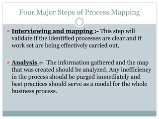 Process mapping --- business process reengineering | PPTX