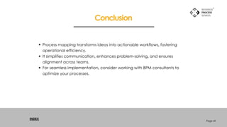 Process Mapping Essentials: A Roadmap for Business Efficiency | PPT