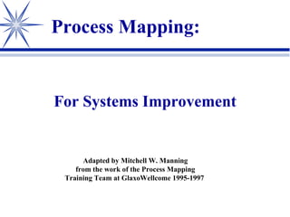 Process Mapping For Systems Improvement | PPT