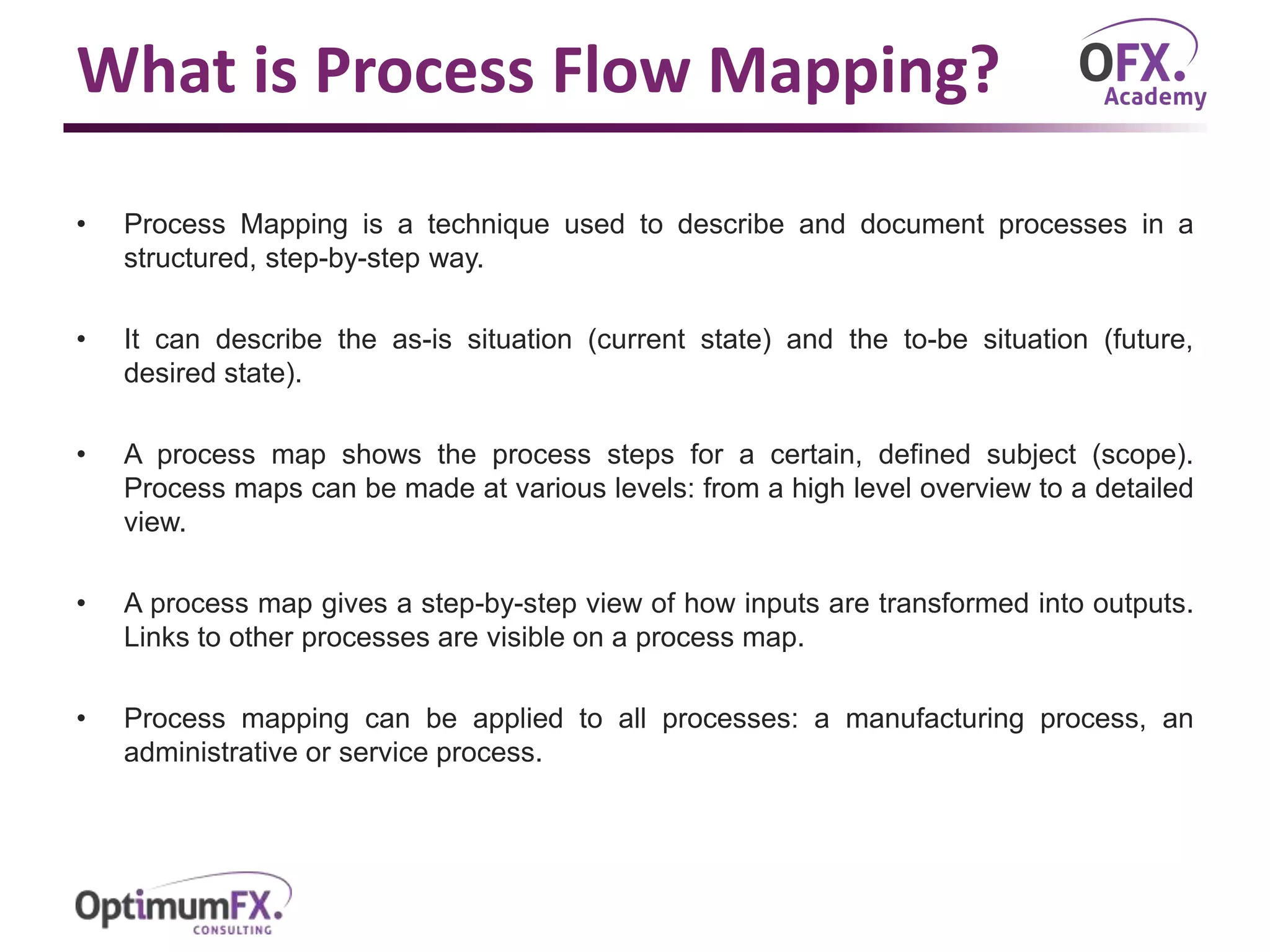 Process mapping overview | PPTX