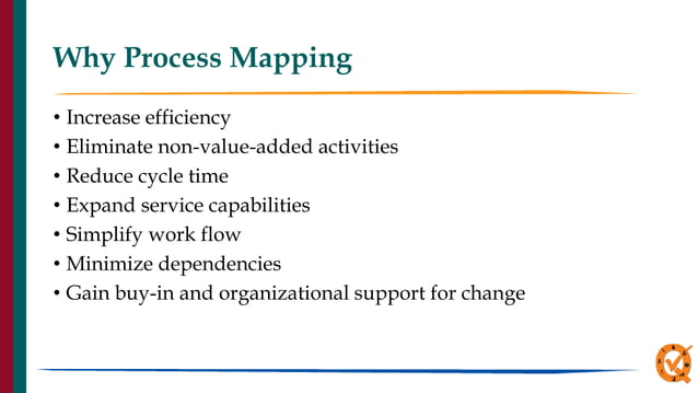 Process Mapping Revised.pptxgejhshxbsjdijd | PPTX