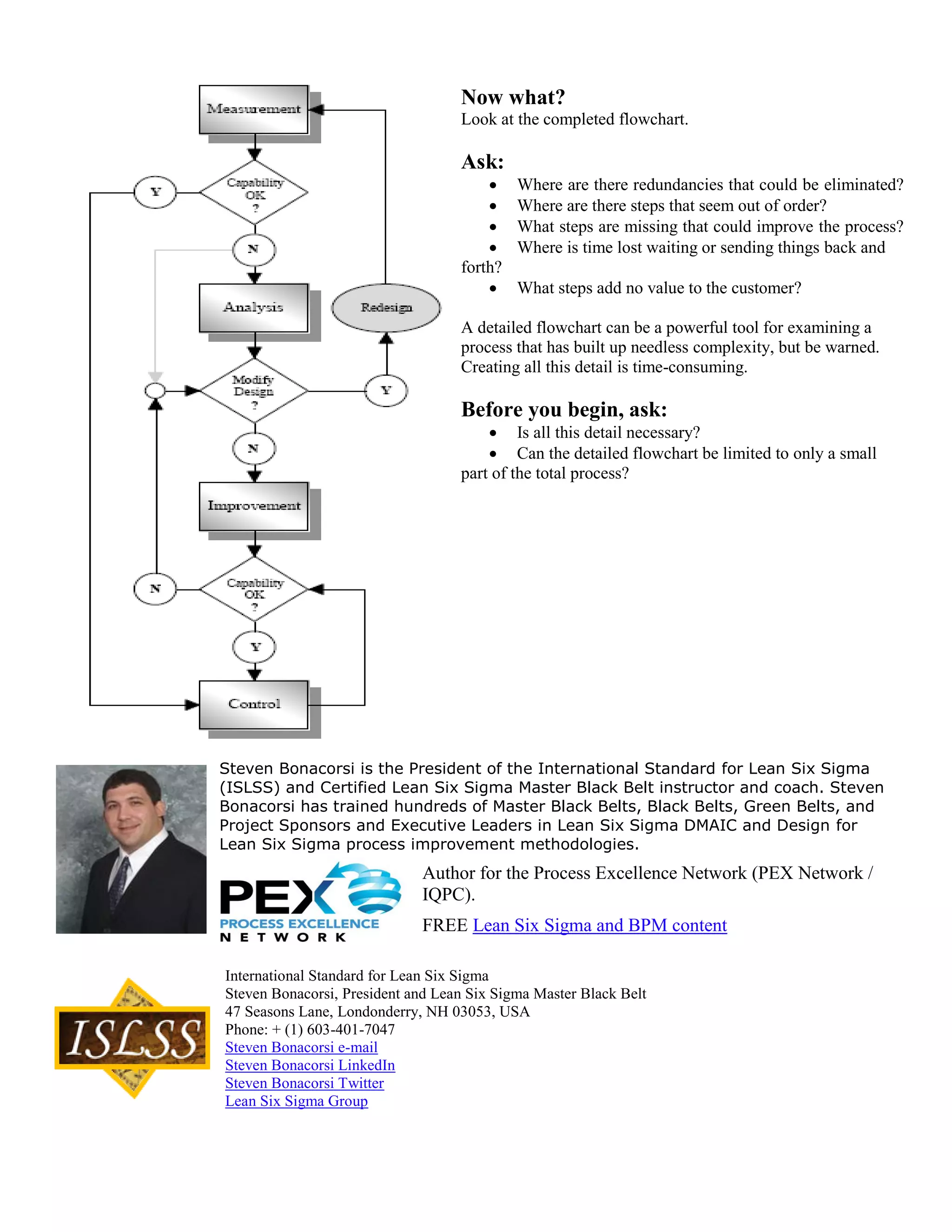 Process mapping with flowcharts | PDF | Business | Business and Finance