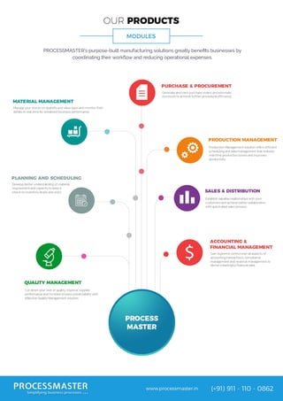 PROCESSMASTER ERP | PDF