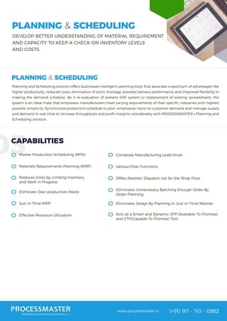 PROCESSMASTER ERP | PDF