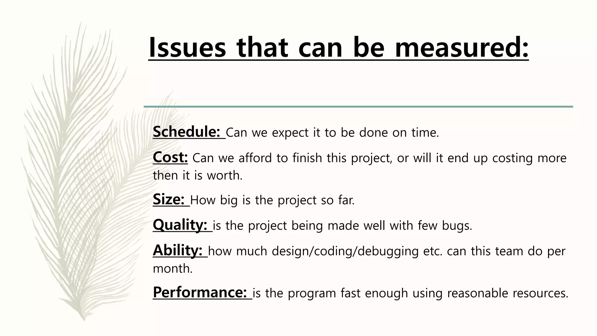 Process measurment+cmmi+risk managment+project estimation | PPT