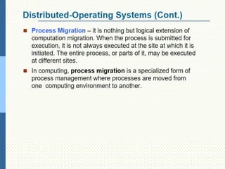 Process migration | PDF