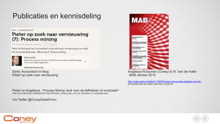 Process mining bazaar 11 11-2015 pdk | PPTX