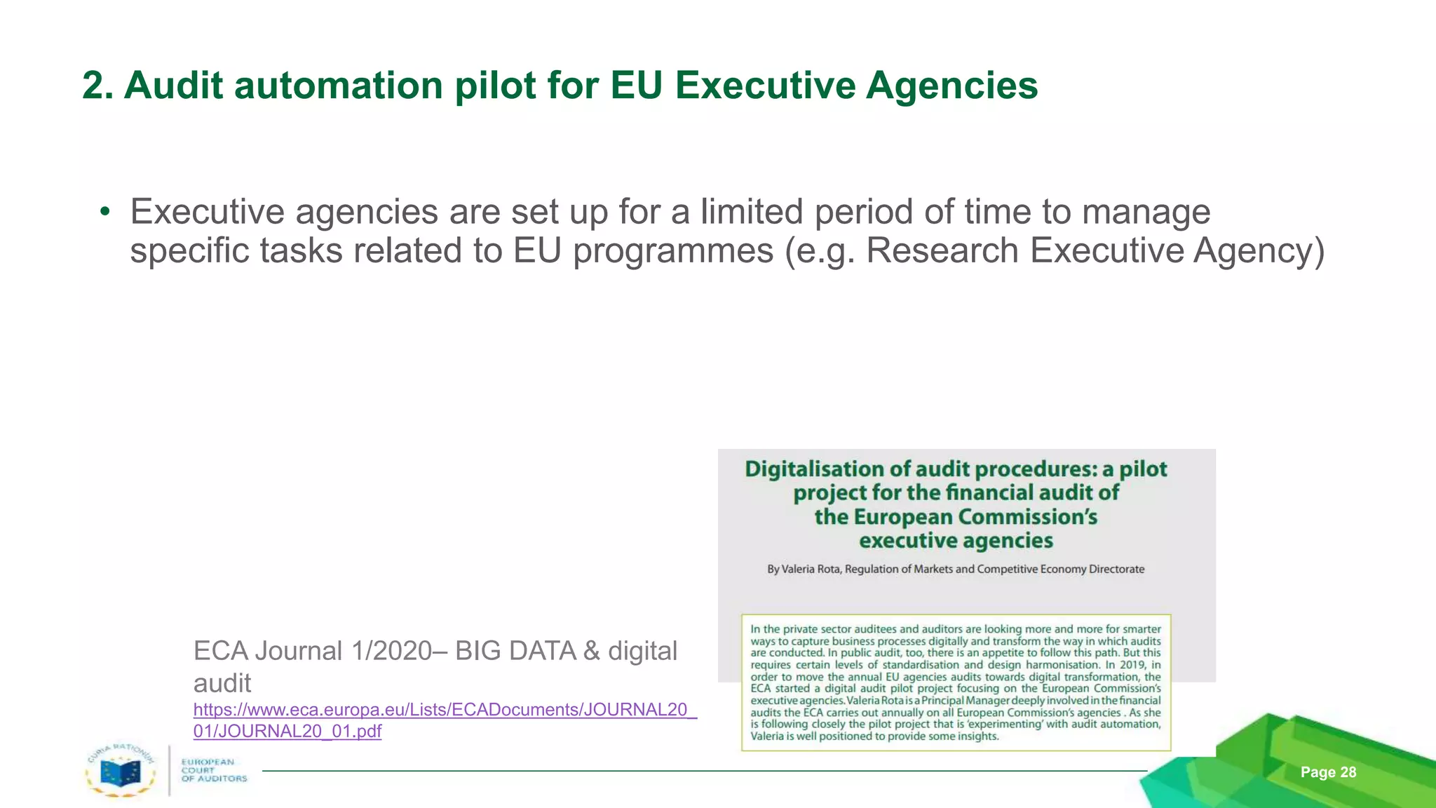Process Mining in EU audit | PPTX