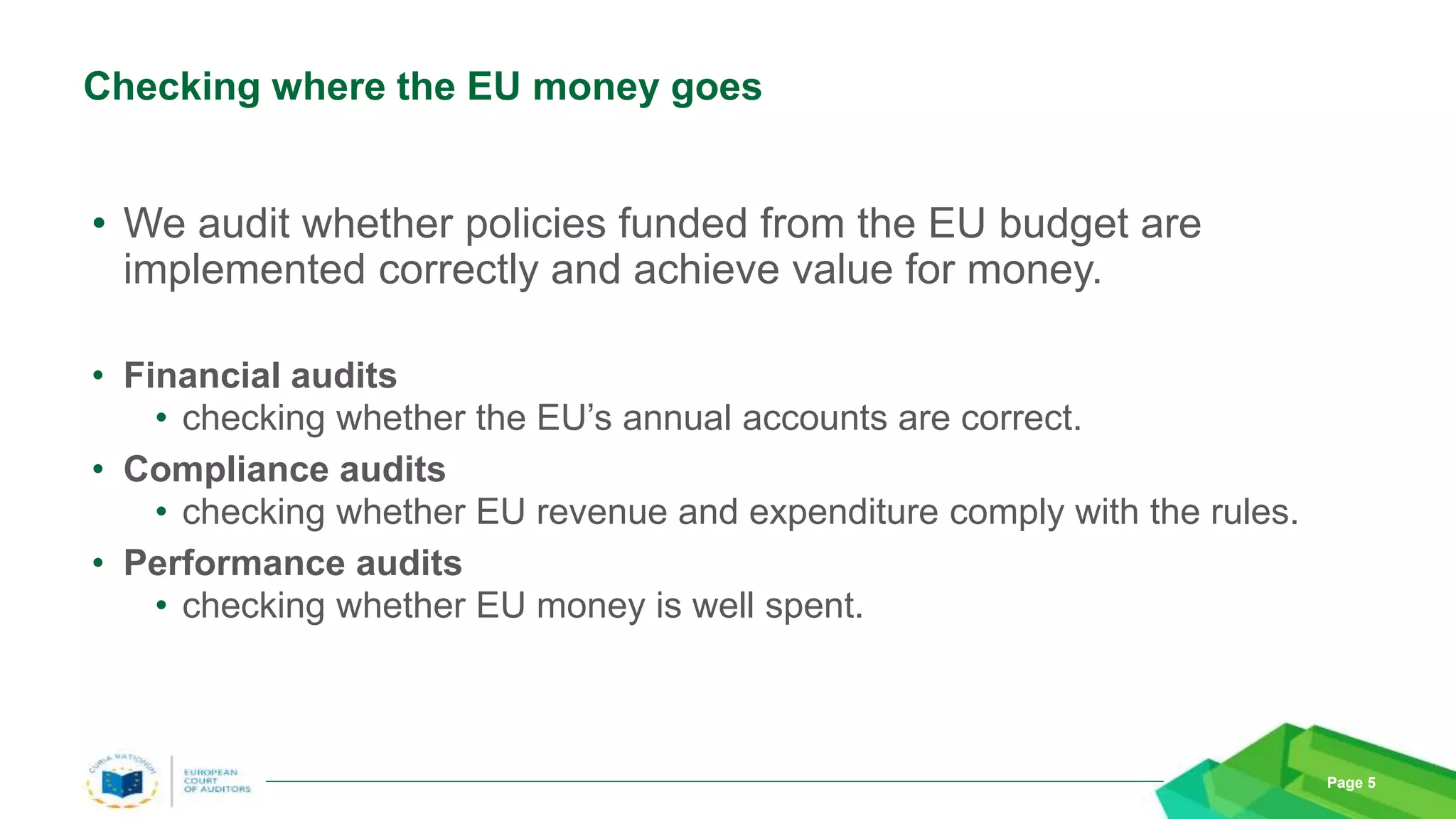 Process Mining in EU audit | PPTX