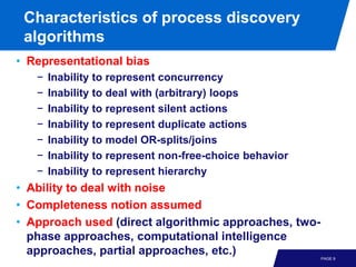 Process Mining - Chapter 6 - Advanced Process Discovery_techniques | PPT