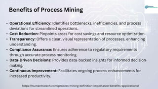 PROCESS MINING – DEFINITION, IMPORTANCE, BENEFITS & APPLICATIONS.pptx