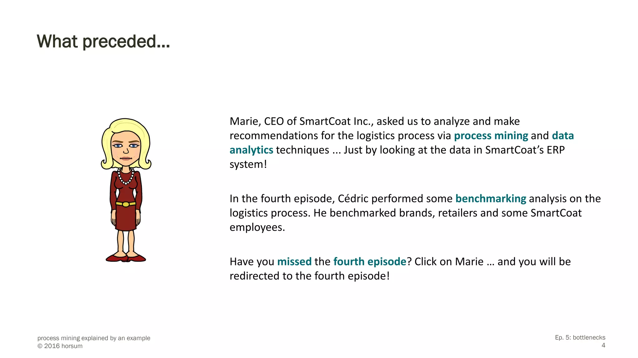 Process mining explained by an example | Episode 5 | PDF