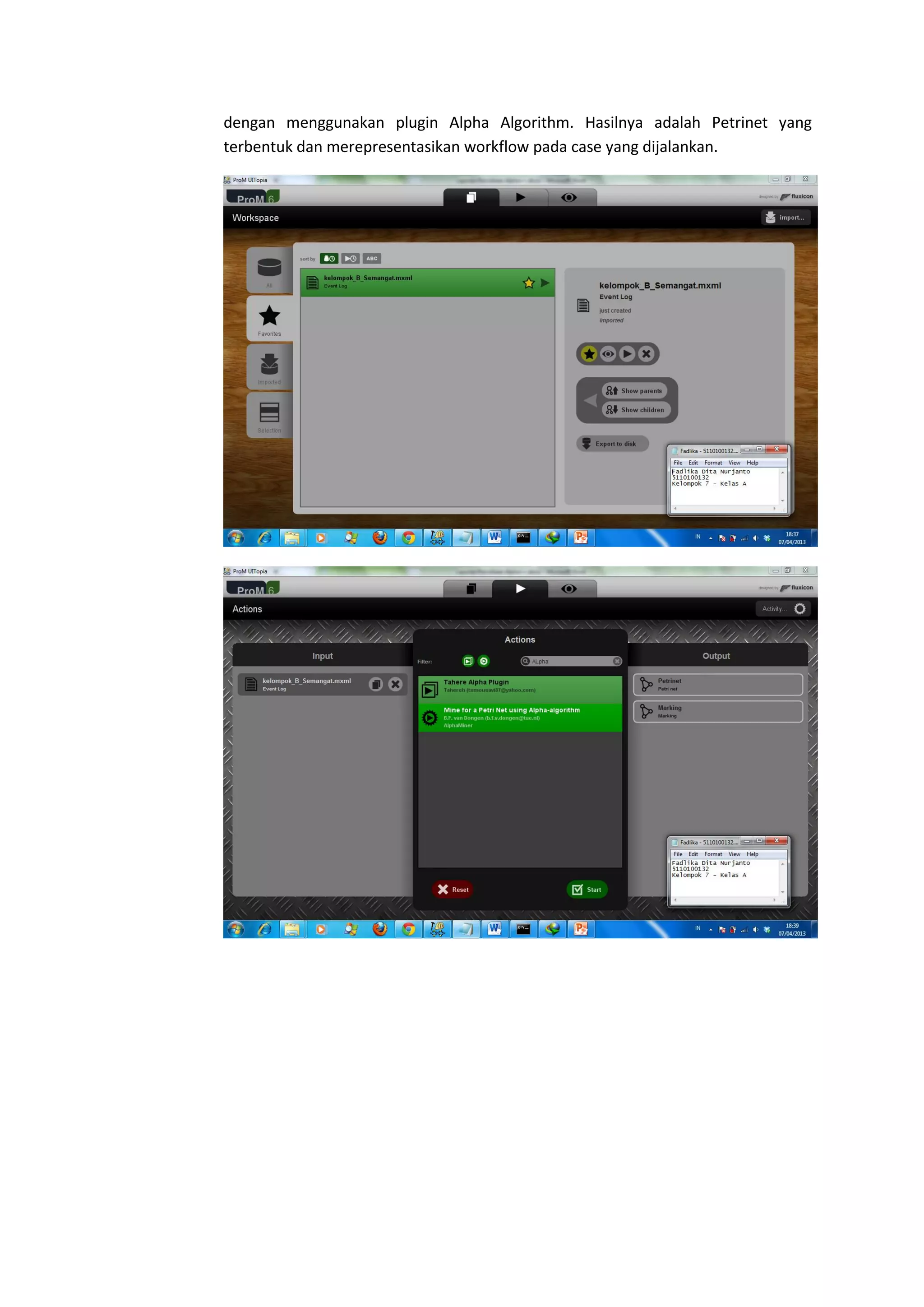 Process mining with alpha++ algorithm | PDF