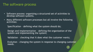 Process model in SE | PPTX