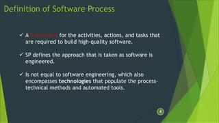 Process model in SE | PPTX