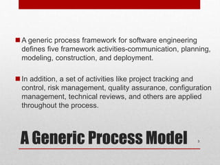 Process Model in Software Engineering.ppt | Computer Software and ...