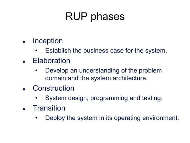 Process model rup | PPT