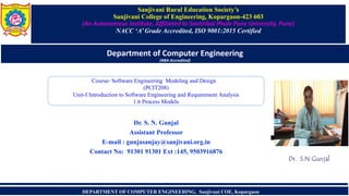 Software Engineering : Process Models. | PDF