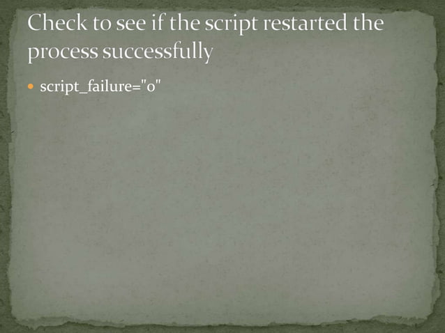 Process monitoring in UNIX shell scripting | PPT Process monitoring in UNIX shell scripting | PPT