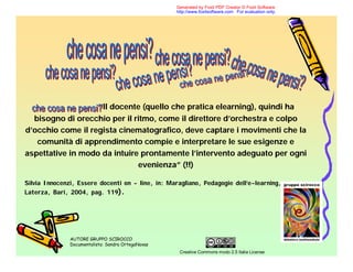 Processo Insegnamento | PPT