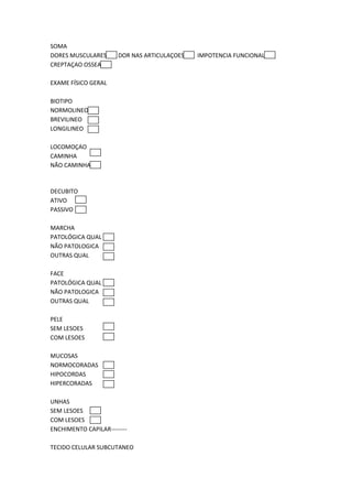 PROCESSO CLÍCO DE MEDICINA INTERNA.docx | Blood Disorders | Diseases ...
