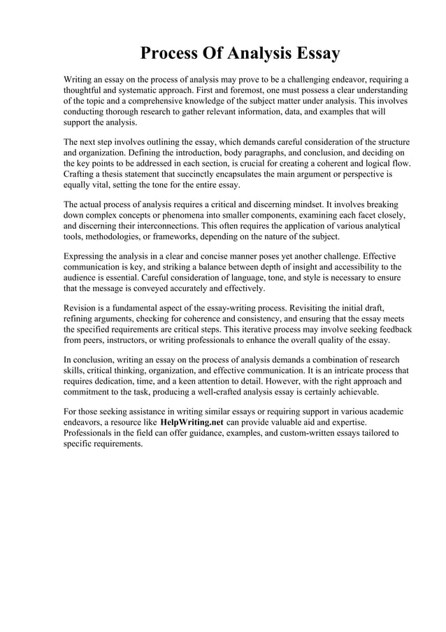 Process Of Analysis Essay.pdf