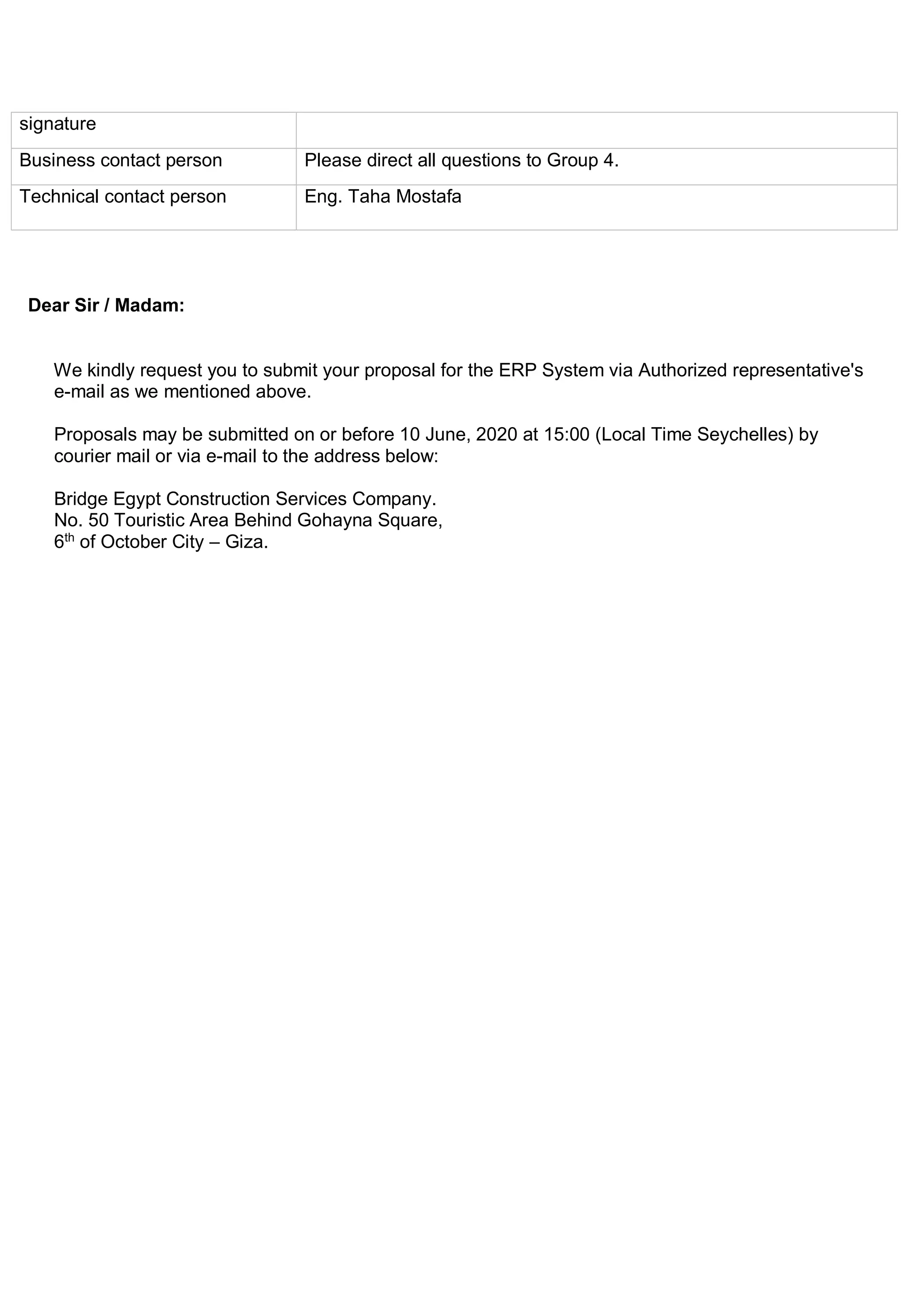 Process of an erp system | PDF