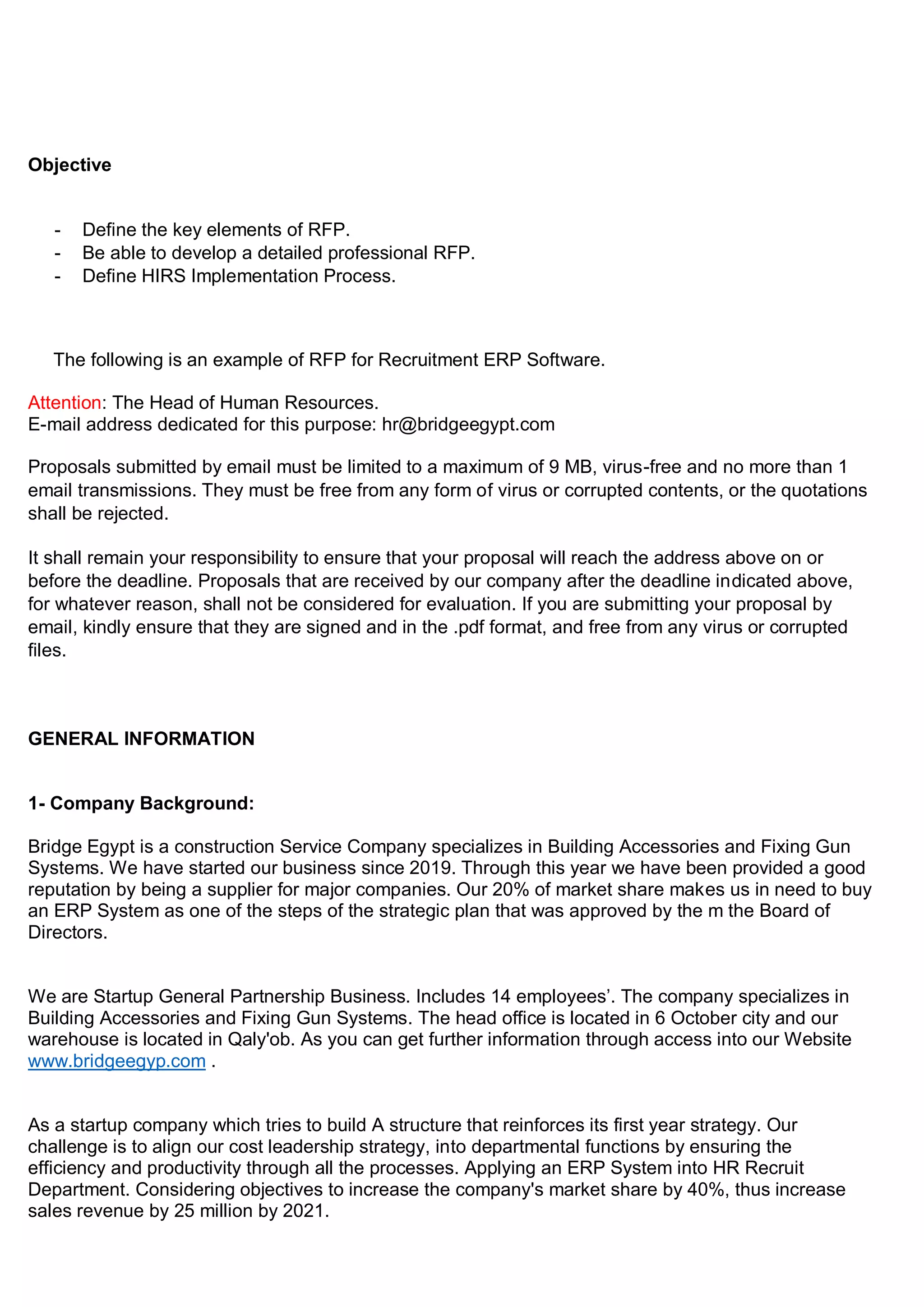 Process of an erp system | PDF