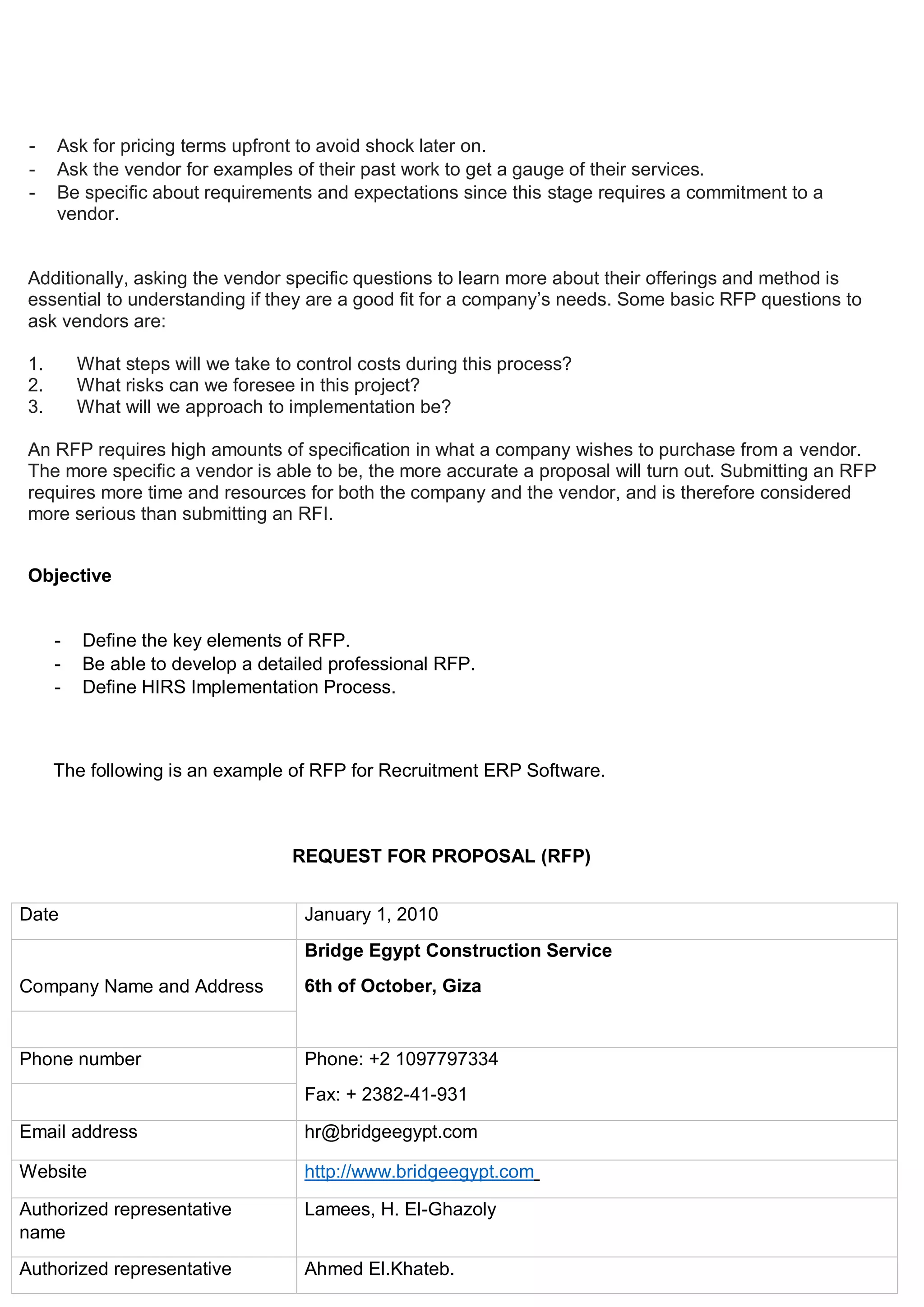 Process of an erp system | PDF