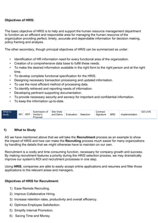 Process of an erp system | PDF
