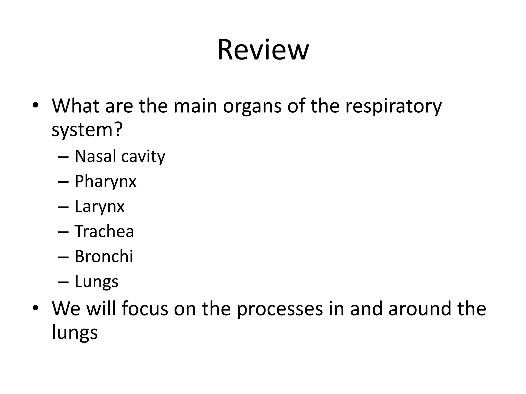 Process of breathing | PPTX